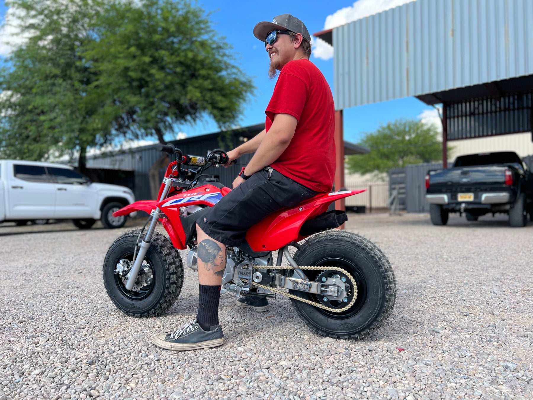 CRF110 Big Wheel Kit – BVC OFF-ROAD