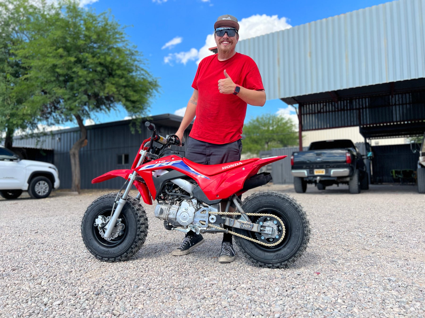 CRF110 Big Wheel Kit – BVC OFF-ROAD